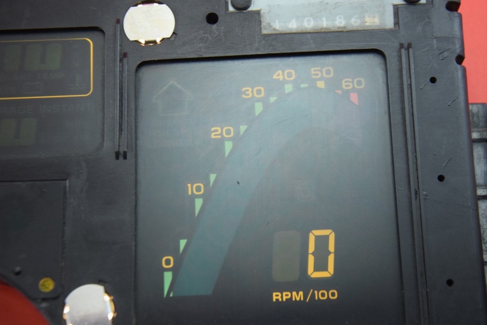 C6 84-89 CORVETTE C4 DIGITAL DASH INSTRUMENT GAUGE SPEEDOMETER CLUSTER ...