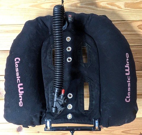Dive Rite Classic Doubles Tank Wing Scuba BC BCD 60 pound Lift Capacity ...