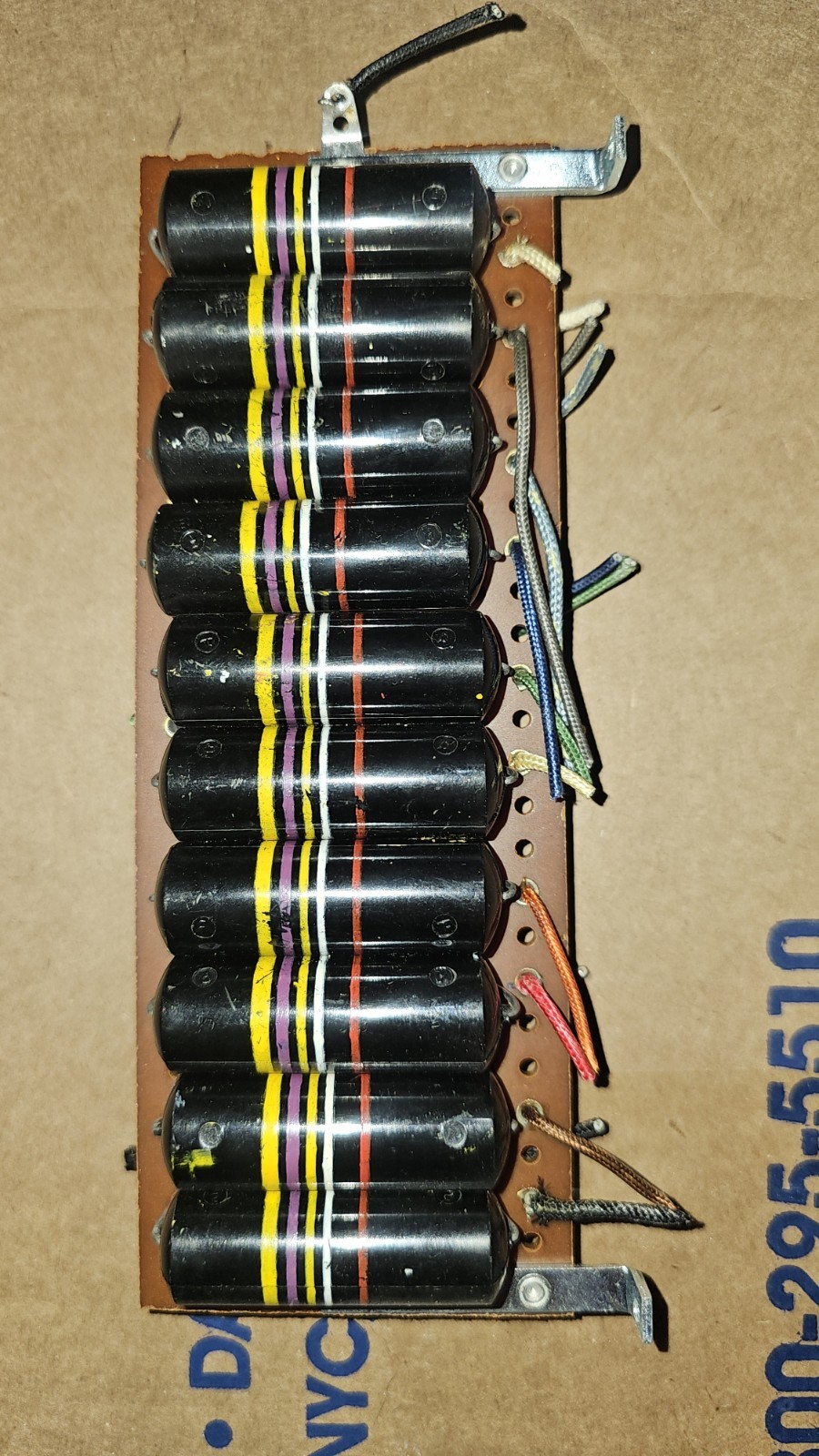 10 VINTAGE SPRAGUE BUMBLE BEE TONE CAPACITORS .047uf@200V 250v | eBay