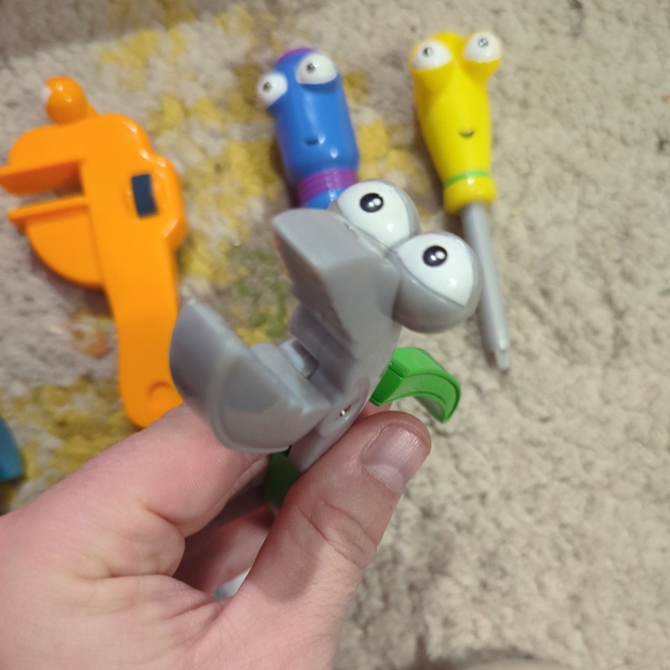 Handy Manny Talking/moving toolbox with 7 Tools see video below | eBay UK