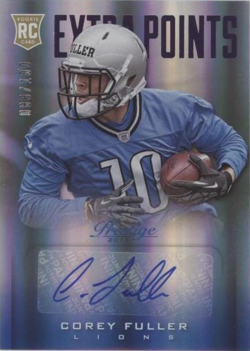 2013 Panini Prestige - Rookie Corey Fuller #221 Extra Points Purple ...