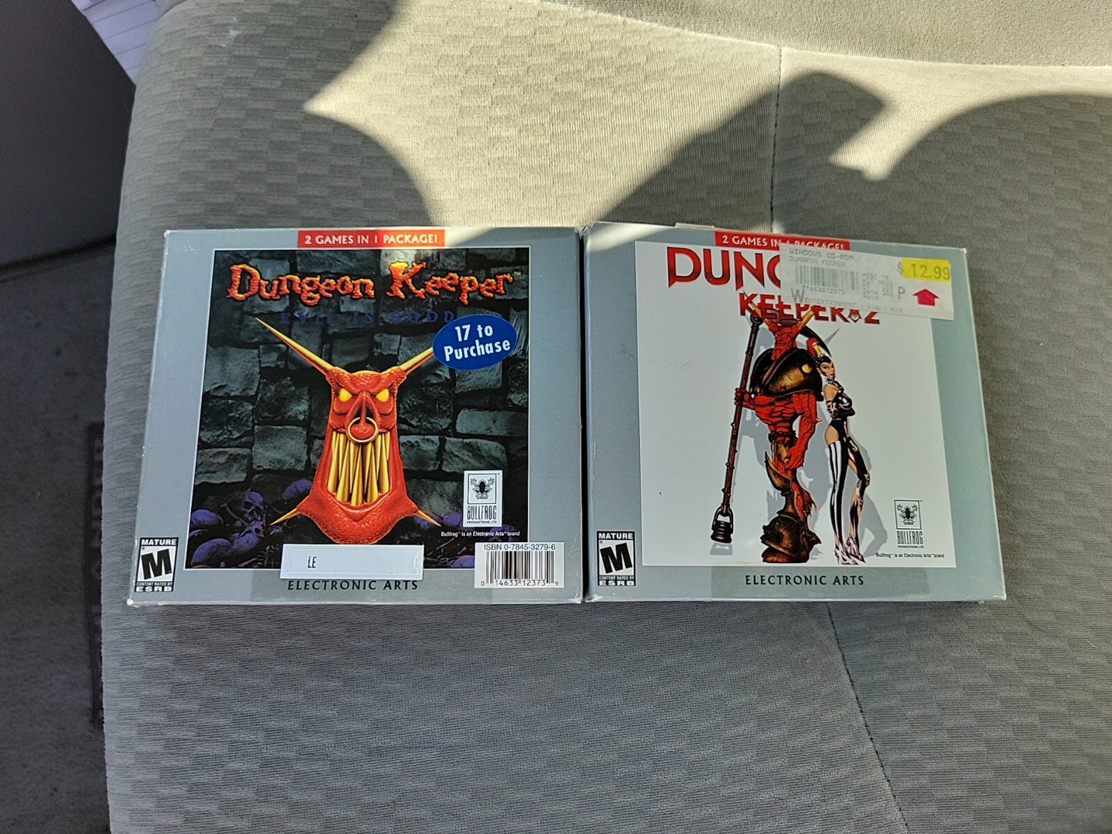 Dungeon Keeper 1 & 2 2in1 Package EA DOS / Win95 PC CDROM Game | eBay