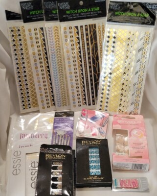 Nail Art & Metallic Tattoos Jamberry Revlon Brushes Essie French Nails Wraps B9 | eBay