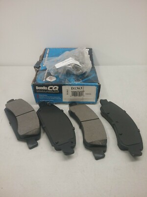 D1363 Bendix Ceramic Brake Pads With Abutment Kit | eBay