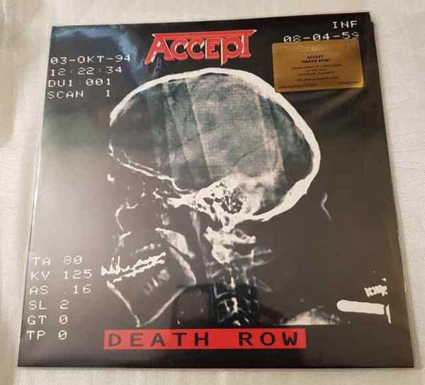 Death Row by Accept (Vinyl, Jan-2018, 2 Discs, Music on Vinyl) for sale ...