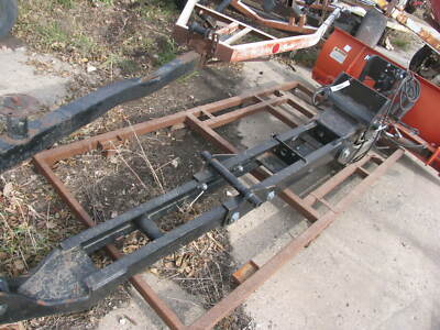 KUBOTA L2180-1 2180 SUBFRAME WITH HYDRAULIC With Snow Plow Blade KUBOTA ...