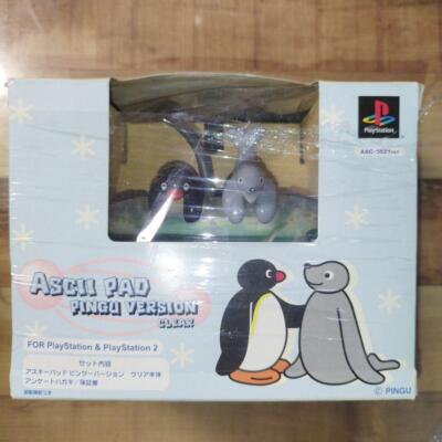 ASCII PAD PINGU VERSION Clear Controller FOR PlayStation & PlayStation ...