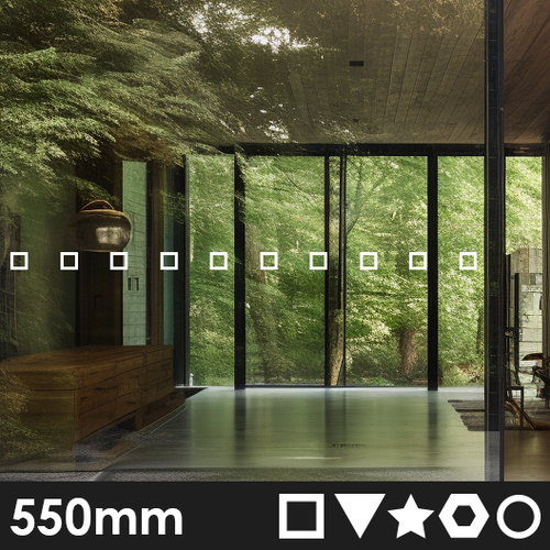 Safety Glass Sliding Door Window Hazard Removable Vinyl Sticker ...