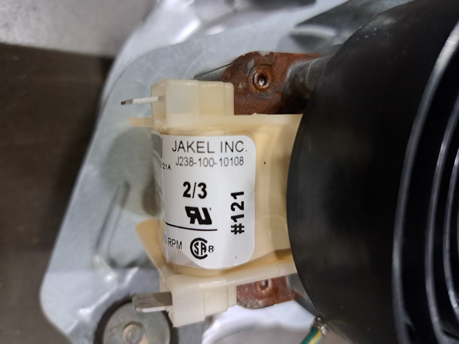 JAKEL J238-100-10108 Draft Inducer Blower Motor Assembly HC21ZE121A | eBay