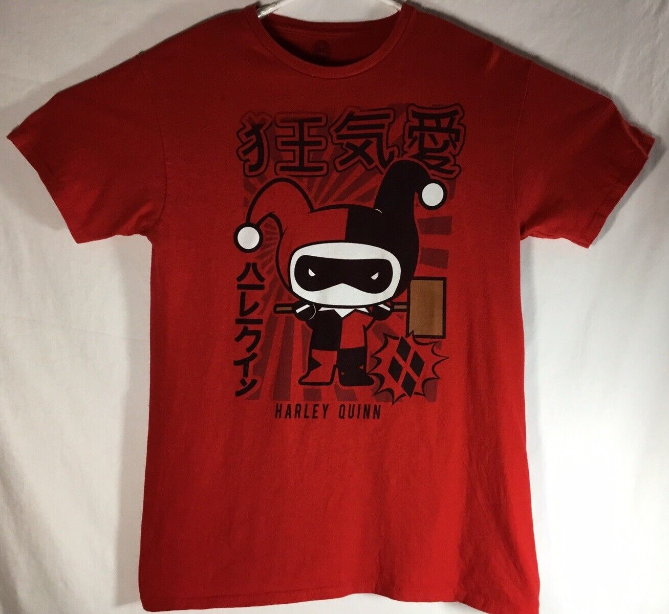 DC Comics HARLEY QUINN Japanese Chibi Men's Size M Te… - Gem