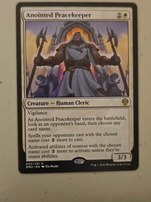 MTG | Anointed Peacekeeper | Rare | (NM) DMU #2 | eBay
