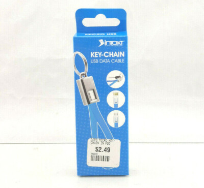 Intakt Key-Chain USB Data Cable Spare Charger Phone PC Tablet | eBay