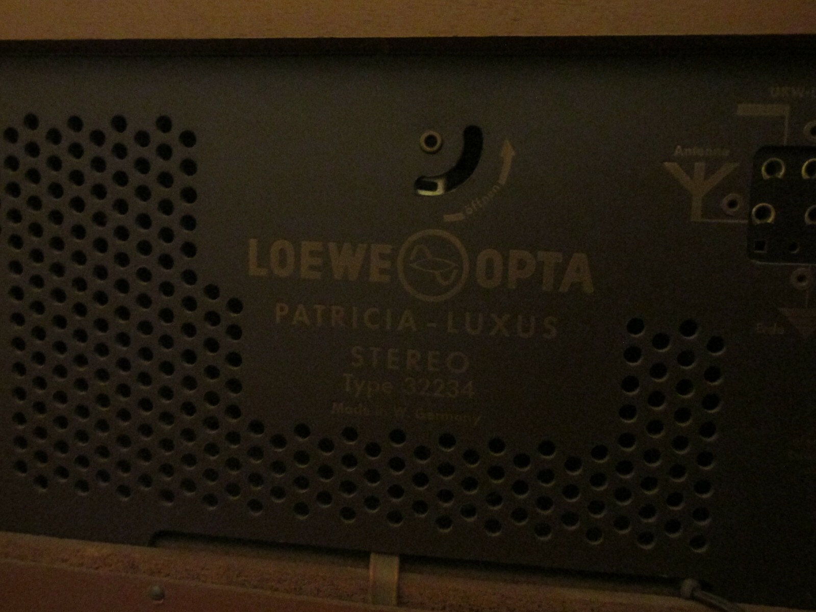 Vintage Early 60s Loewe Opta Console Stereo Type 32234 W. Germany Radio ...