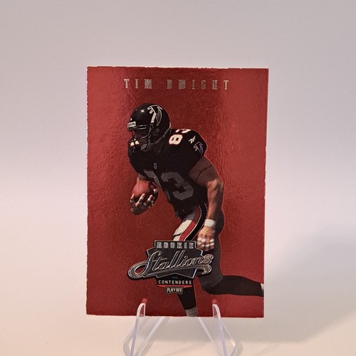 1998 Playoff Contenders Rookie Stallions TIM DWIGHT #1 Atlanta Falcons ...