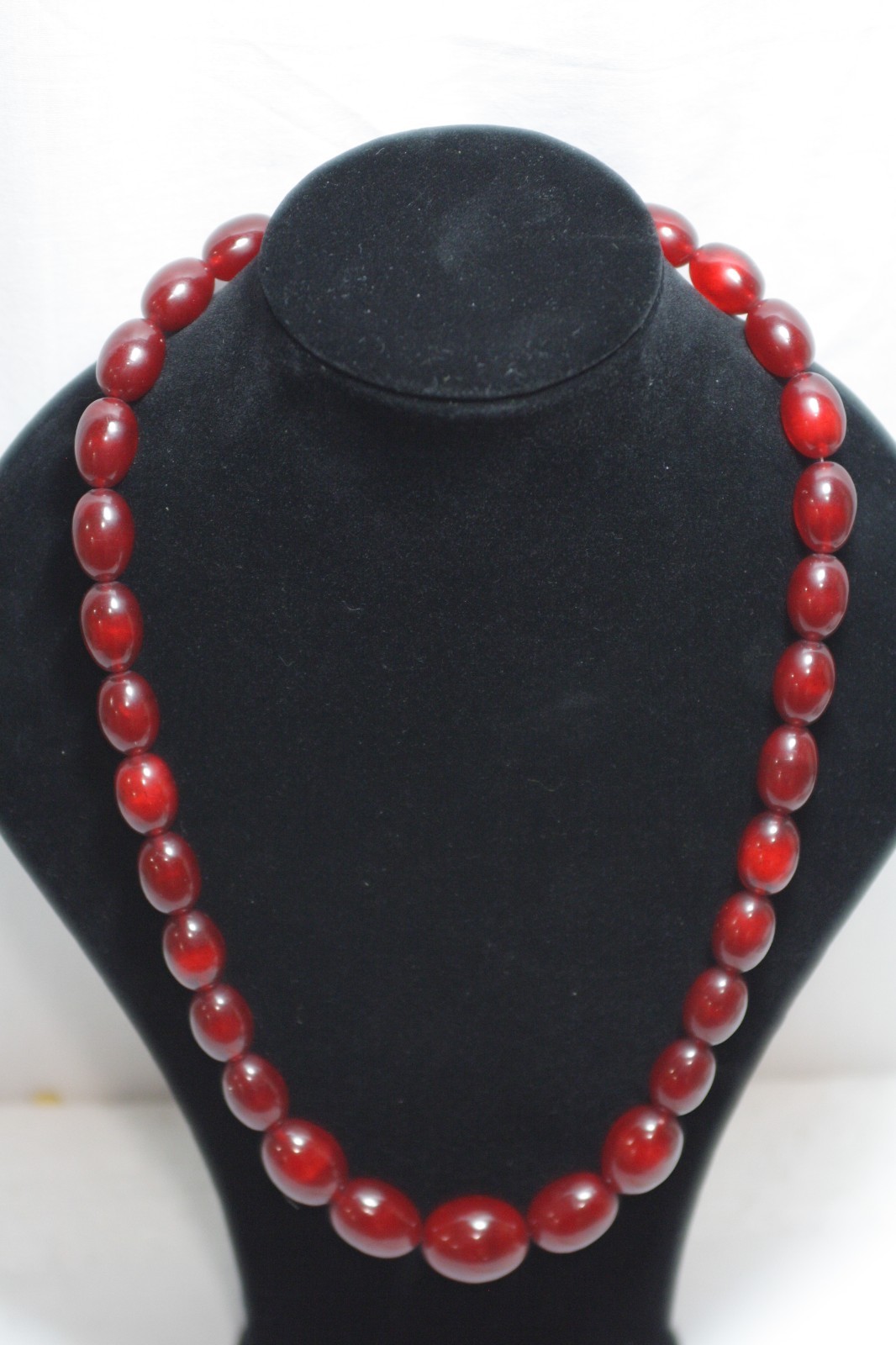 Vintage Beads Cherry Red Bakelite (imitation) 105 grams/3.7 oz | eBay