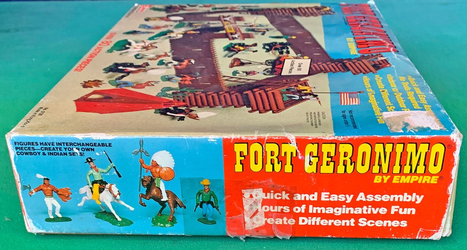 Empire Fort Geronimo Playset 0130 - 1978 - MIB- Britains Swoppet copies ...