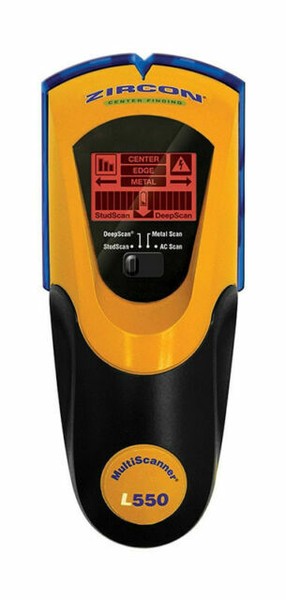 Zircon Multiscanner L550 Center Finding Wall Scanner Stud Finder for ...