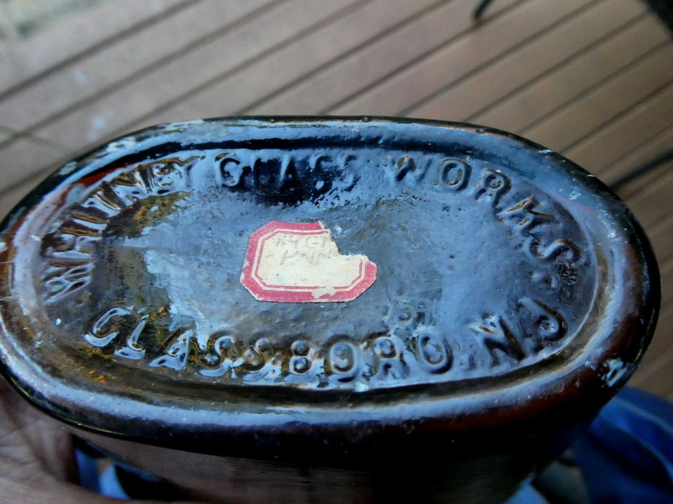 Handled Whiskey WHITNEY GLASS WORKS GLASSBORO NJ. Gardner Collection | eBay