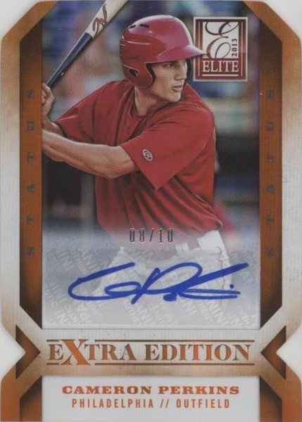 2013 Panini Elite Extra Edition - Status Orange Die-Cut Signatures #63 ...