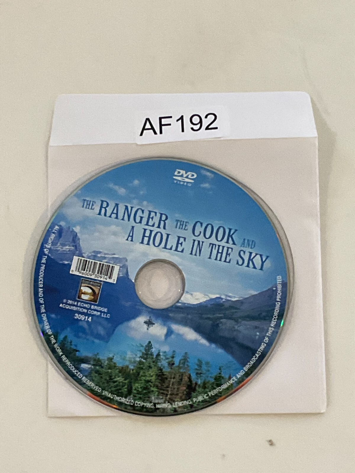 The Ranger, The Cook ..DVD DISC ONLY. No Case No Tracking #AF192 | eBay