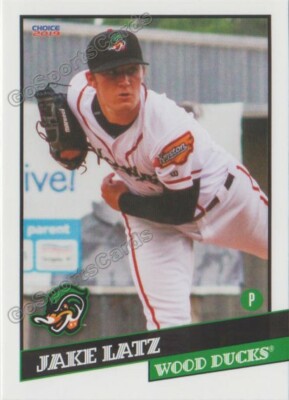2019 Down East Wood Ducks Jake Jacob Latz RC Rookie Texas Rangers | eBay
