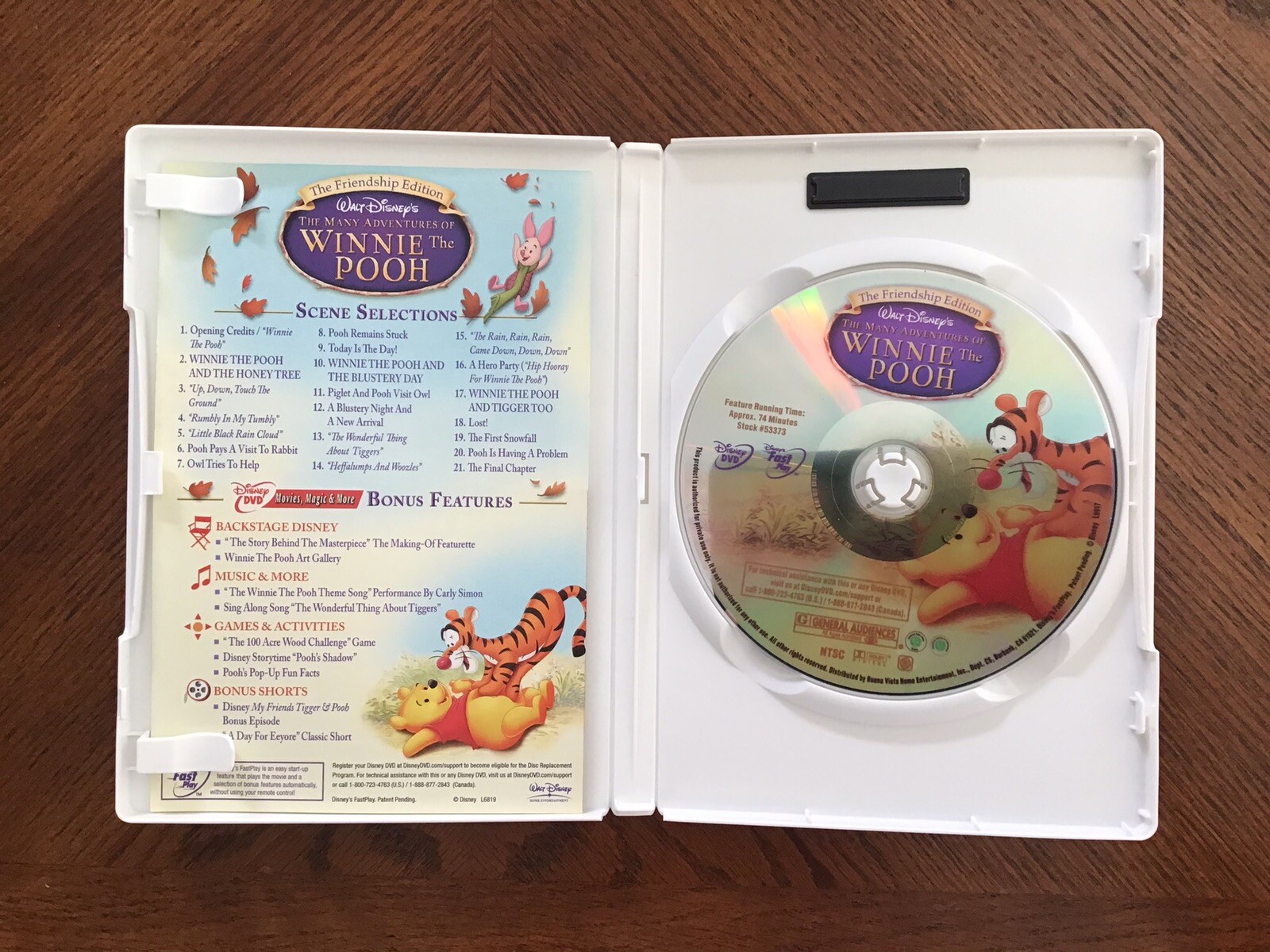 Disney’s The Many Adventures Of Winnie The Pooh, The Friendship Edition ...