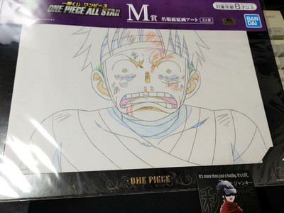 Anime One Piece Animation Cel Print Design All Star M Luffy Japan ...