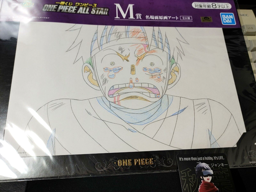 Anime One Piece Animation Cel Print Design All Star M Luffy Japan ...