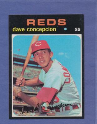 1971 Topps Dave Concepcion #14 RC Cincinnati Reds Rookie NM+ CENTERED ...