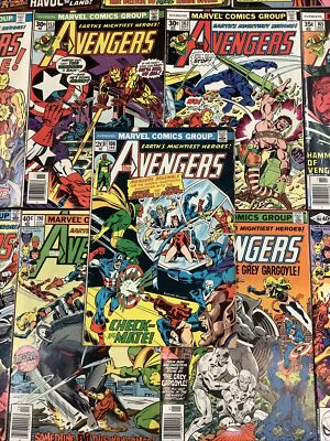AVENGERS #108 127 146 147 149 151 153 163 165 166 188 190 191 194 COMIC ...