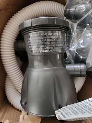 PolyGroup Standard Pool Pump RX330 Above Ground Pools GFCI Plug .04HP ...