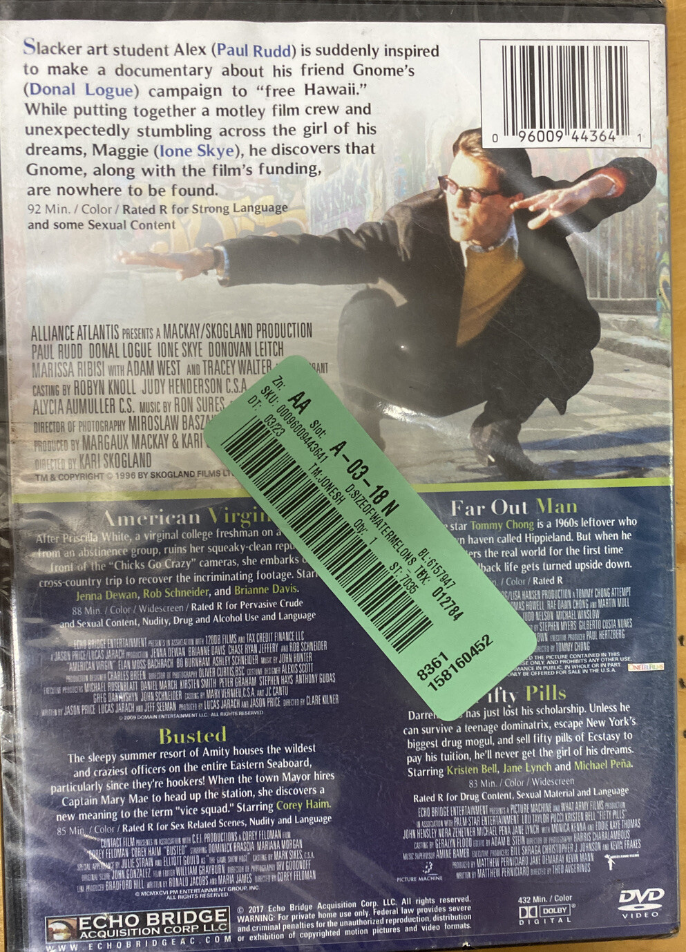 The Size of Watermelons: Includes 4 Bonus Movies (DVD, 2017) for sale ...