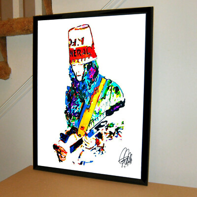 Buckethead Guitar Rock Metal Music Poster Print Wall Art 18x24 | eBay