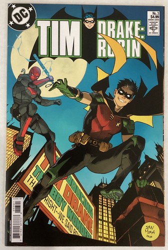 Tim drake robin #3B DC Comics 2022 Dan Mora variant RARE | FREE ...