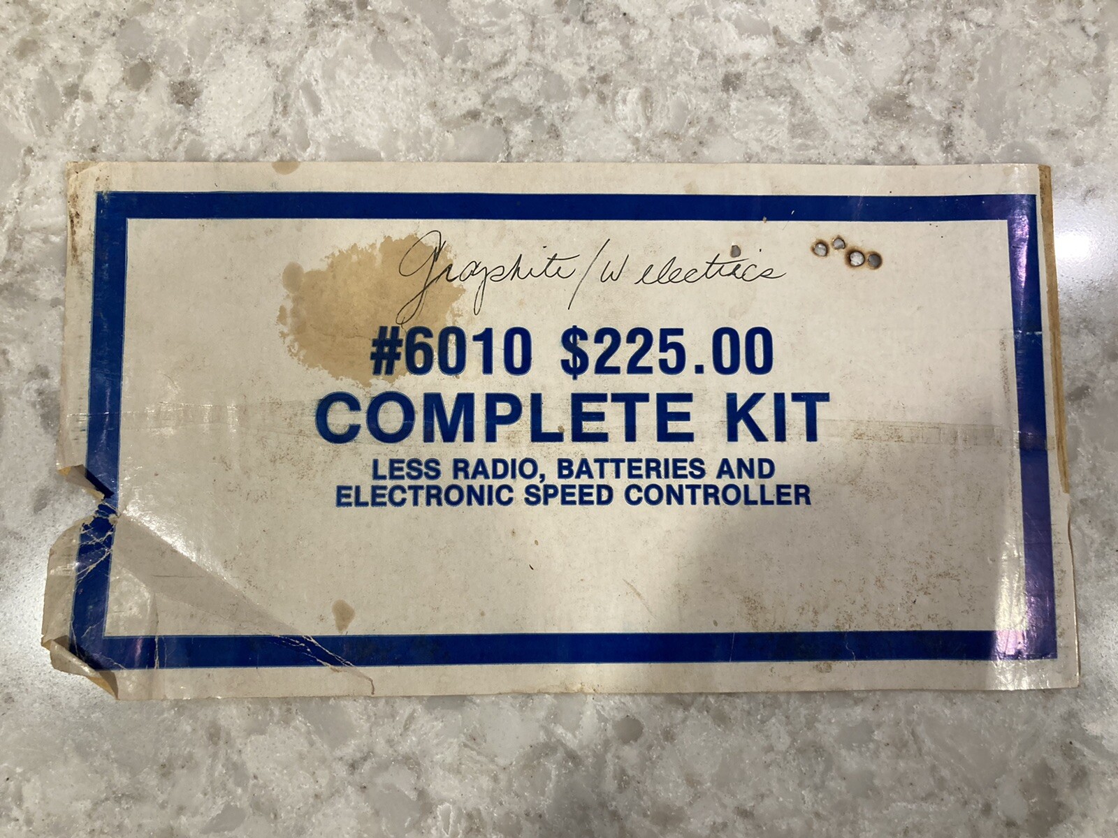 Vintage Team Associated #6010 Box Side piece | eBay