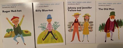 Roger Red-hat, Billy Blue-hat, Johnny & Jennifer Yellow-hat, The Old ...