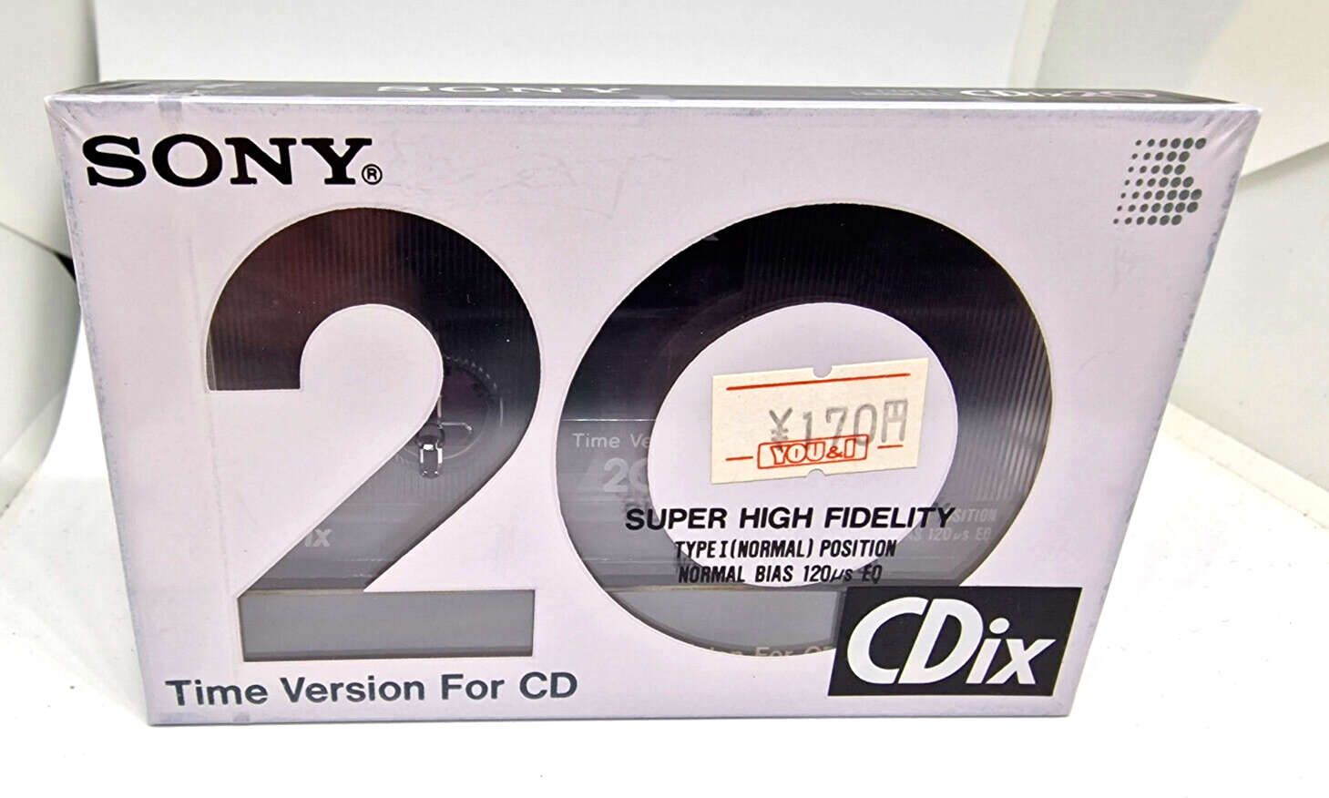 SONY CDi BLANK AUDIO CASSETTE TAPE () for sale online | eBay