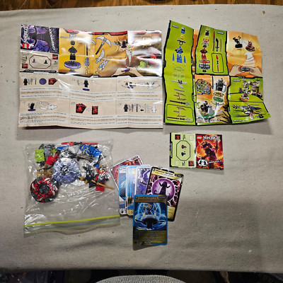 LEGO Kits Complete Ninjago 9553 Jay ZX 9566 Samurai X 2256 Lord ...