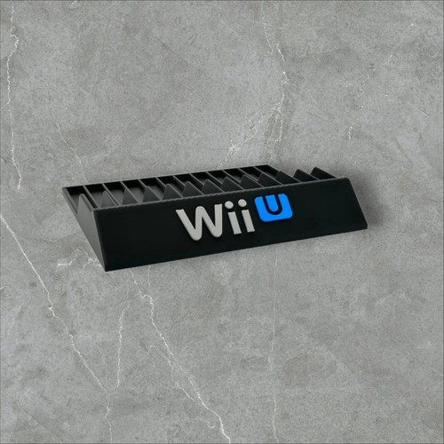 Wii U Video Game Holder Stand - 12 Slot Storage Rack | 3D Printed ...