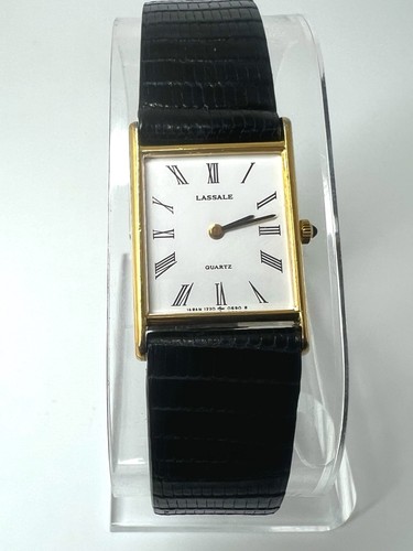 Seiko Lassale Ladies Tank watch White dial Roman numeral | eBay
