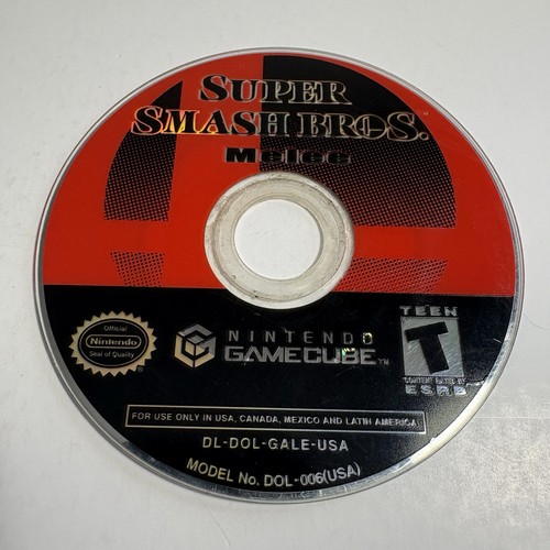 Super Smash Bros Melee (Nintendo Gamecube) DISC ONLY Loose Tested Fast ...