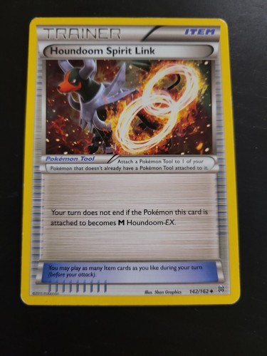 Pokemon TCG Card 2015 Breakthrough - Houndoom Spirit Link 142/162 | eBay