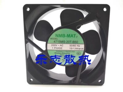NMB-MAT 4715MS-20T-B50 AC200V 15W/13W Axial Cooling Fan | eBay