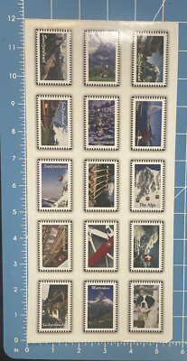 5.5 X 12” Switzerland STAMP STICKERS BY STAMPING STATION Jillian Potter ...