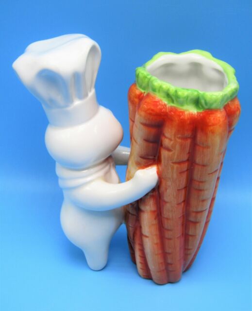 NM 2004 Pillsbury Doughboy W Celery Bud Vase / Utensil Holder by Simson ...