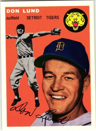 1994 Topps Archives 1954 167 Don Lund Detroit Tigers | eBay