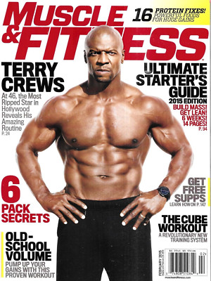 Muscle And Fitness Magazine Terry Crews Ultimate Starter Guide Cube ...
