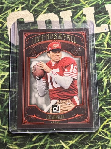 2020 Panini Donruss Legends of the Fall Joe Montana #LF-JM San ...