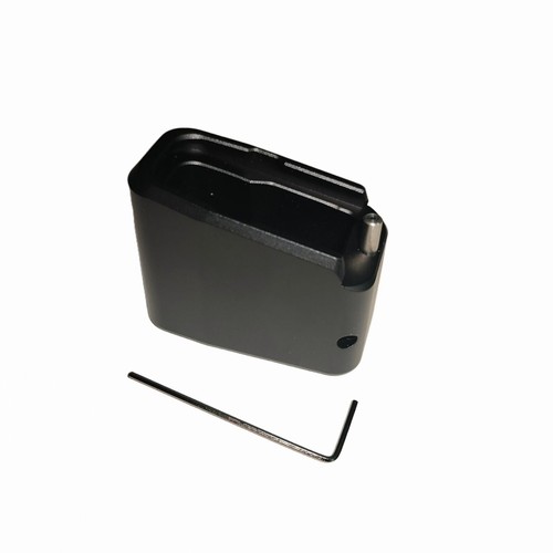 Plus 3 Magazine Extension Base Pad for the Glock 43 Base Mag +3-Without ...