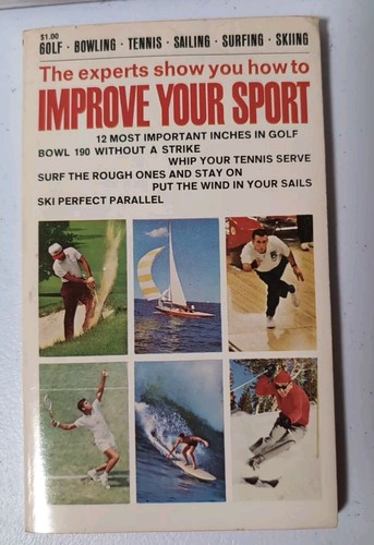 Improve Your Sport (1966 Popular Library Illustrated PB Book) Zander ...